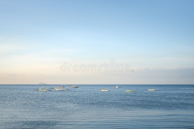 Beautiful Seascape at the Beach of Lian, Batangas Stock Photo - Image ...