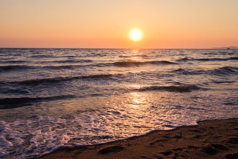 Beautiful Seascape. Natural Composition Stock Image - Image of summer ...