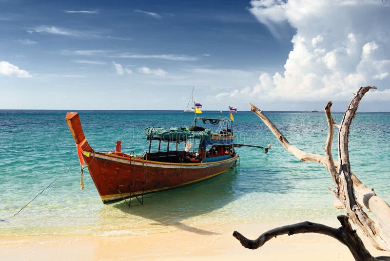 Beautiful seascape scene stock image. Image of ocean - 43786937