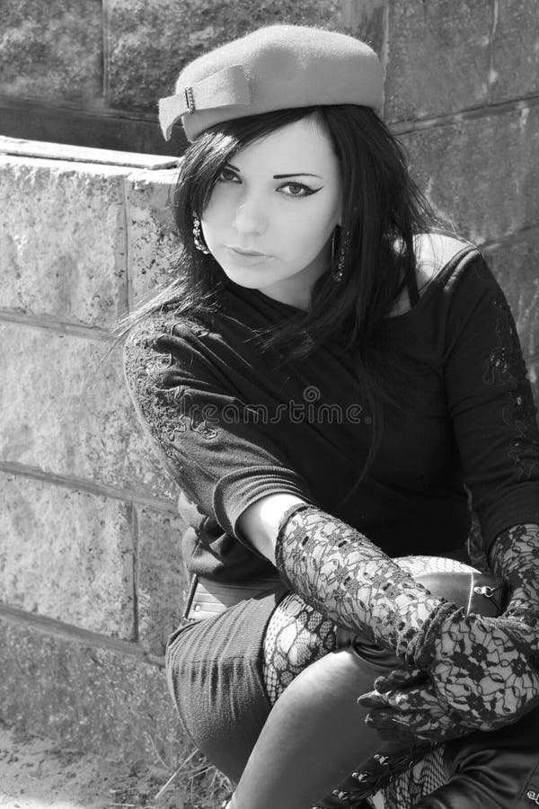 Beautiful sensitive woman stock photo. Image of woman - 21628436