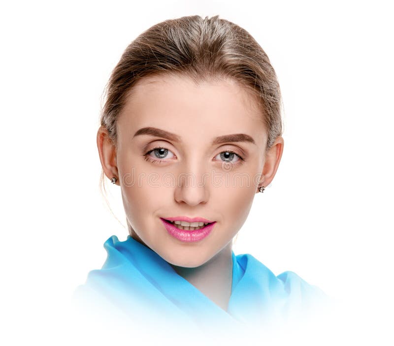 Beautiful sensitive woman stock image. Image of allure - 102578803