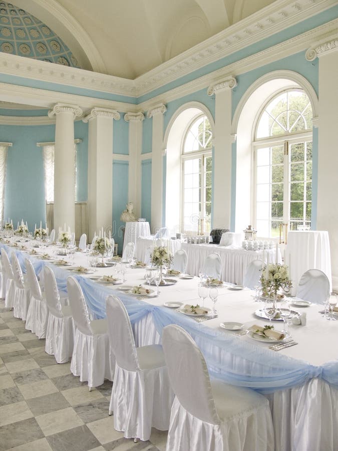 Beautiful served table stock image. Image of dinnerware - 19790515