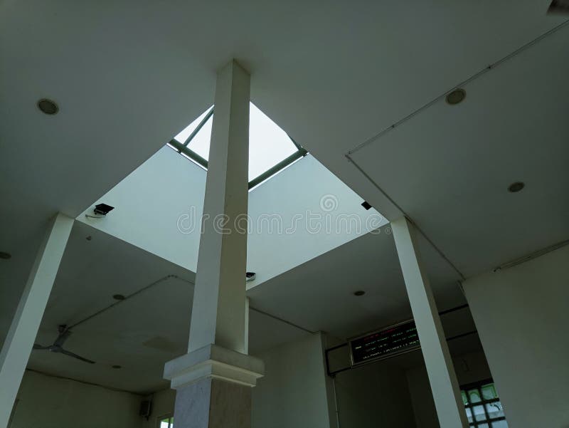 Beautiful Shadow from Building Architecture Design Stock Image - Image ...