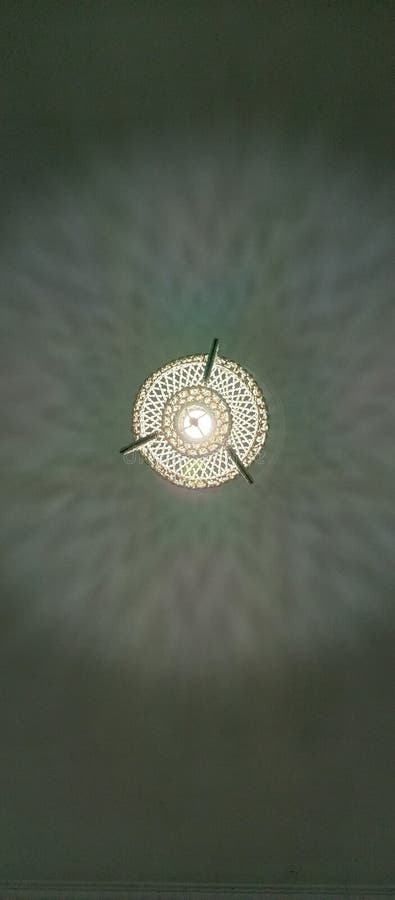 Beautiful Shadows Created by the Lights Stock Image - Image of silver ...