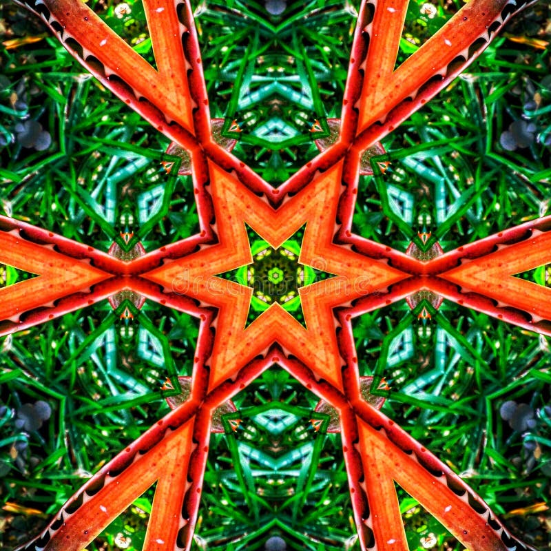 Abstract Orange Star Pattern Background Texture Stock Illustration ...