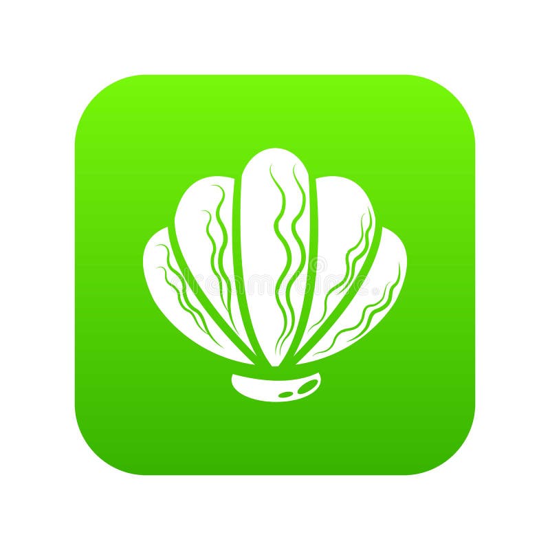 Beautiful Shell Icon, Simple Style Stock Vector - Illustration of ...