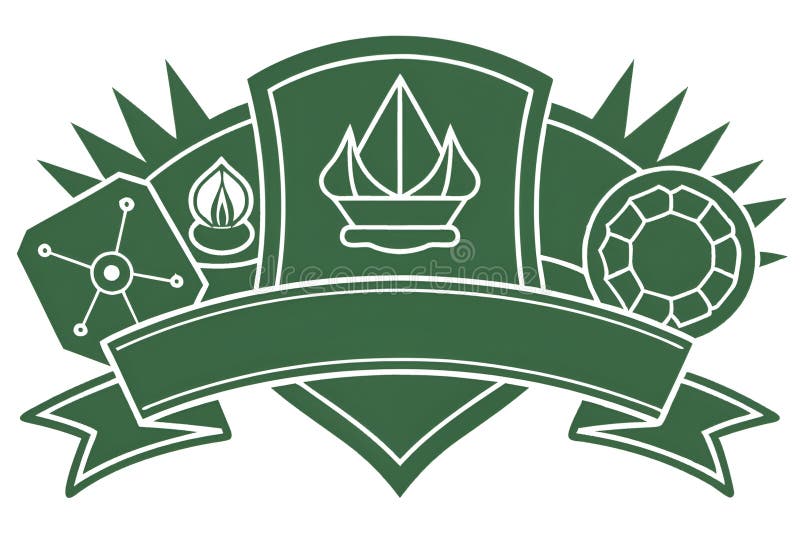 Beautiful Shield and Crown Vector Line Icon Stock Illustration ...