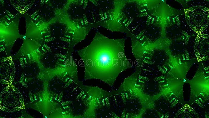 Beautiful Shimmering Pattern on Green Background for Video Editing ...