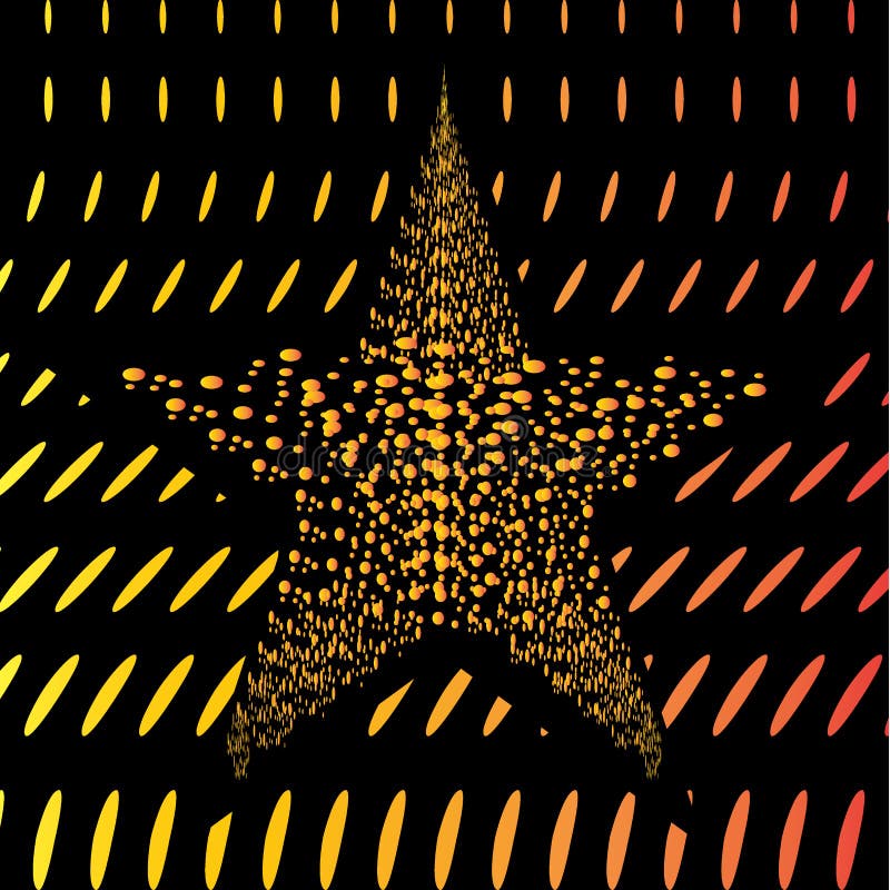 Beautiful Shining Star Abstract Background Vector Illustration Stock ...