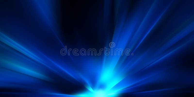 Shiny Blue Sun Rays with Cool Winter Sun Background Stock Illustration ...