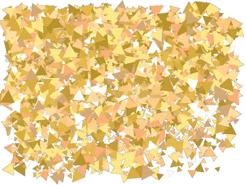 Beautiful Shiny Falling Triangles Stock Illustration - Illustration of ...