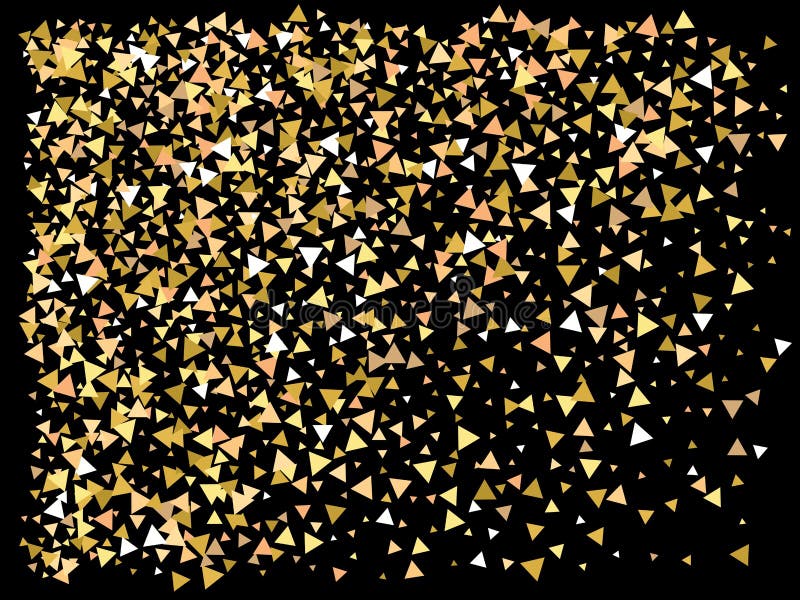 Beautiful Shiny Falling Triangles Stock Illustration - Illustration of ...
