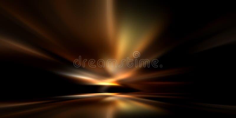 Shiny Sun Rays, Abstract Background and Banner Design. Yellow Flash ...