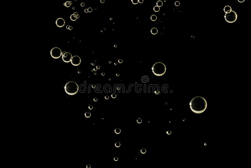 Dark shiny bubbles stock illustration. Illustration of golden - 113471408