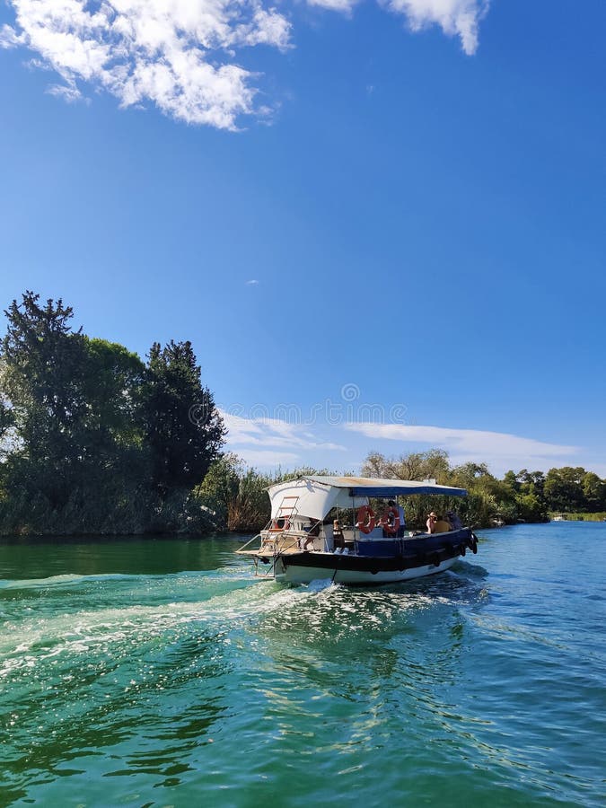 A Beautiful Ship is Sailing in the Blue Sea Editorial Photography - Image of luxury, ship: 392784852