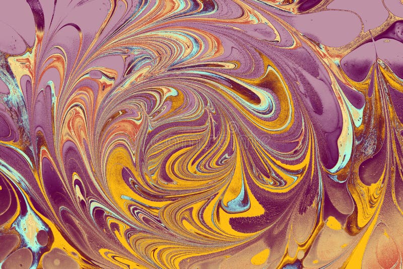 Beautiful Shot of an Abstract Mixed Paint Background for Wallpapers ...