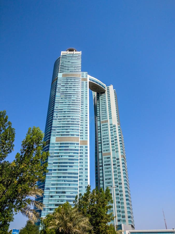 Beautiful Shot the Mall Road and Entrance with the World Trade Center ...