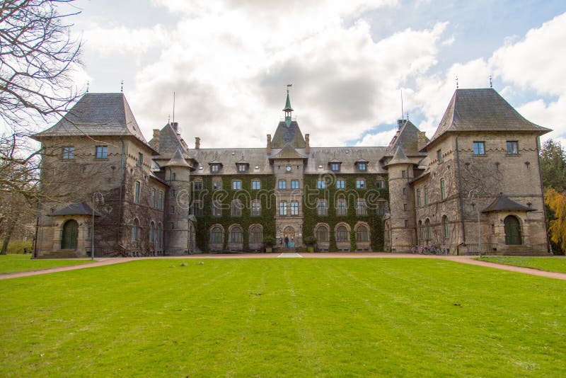 Alnarp Castle University Arch Window Stock Image - Image of retro ...