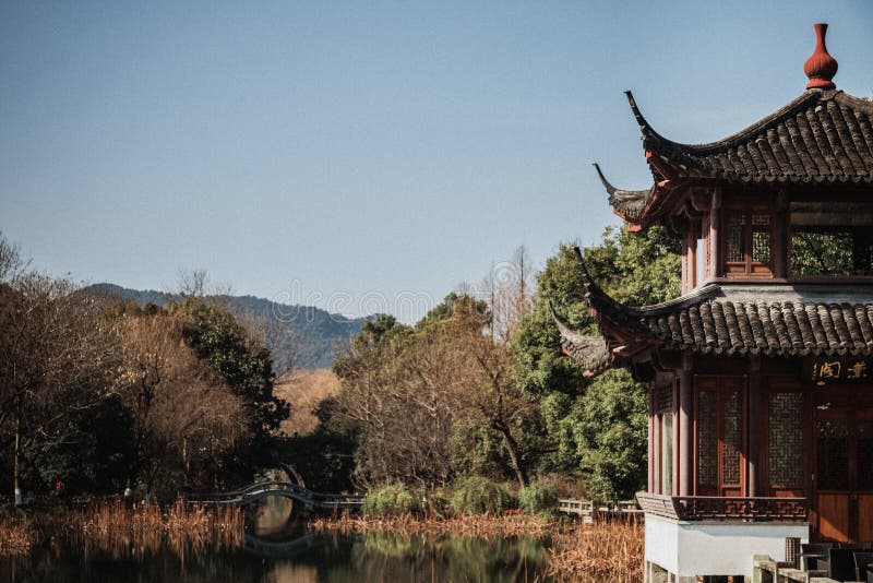 Beautiful Shot of Asian Rural Scenery Stock Image - Image of nature ...