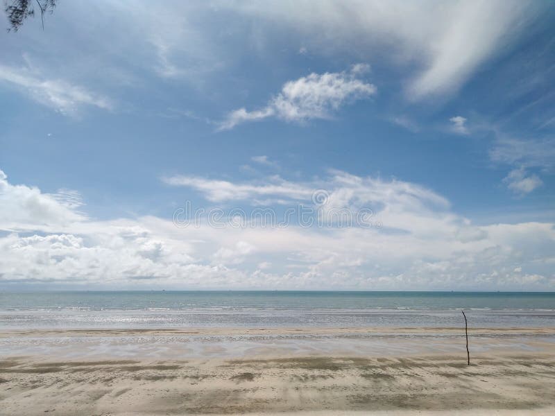 Beautiful Shot of a Beach in the Daytime Stock Image - Image of ...