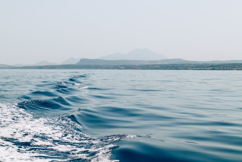 Beautiful Shot of a Clear Foamy Calm Sea Stock Image - Image of view ...