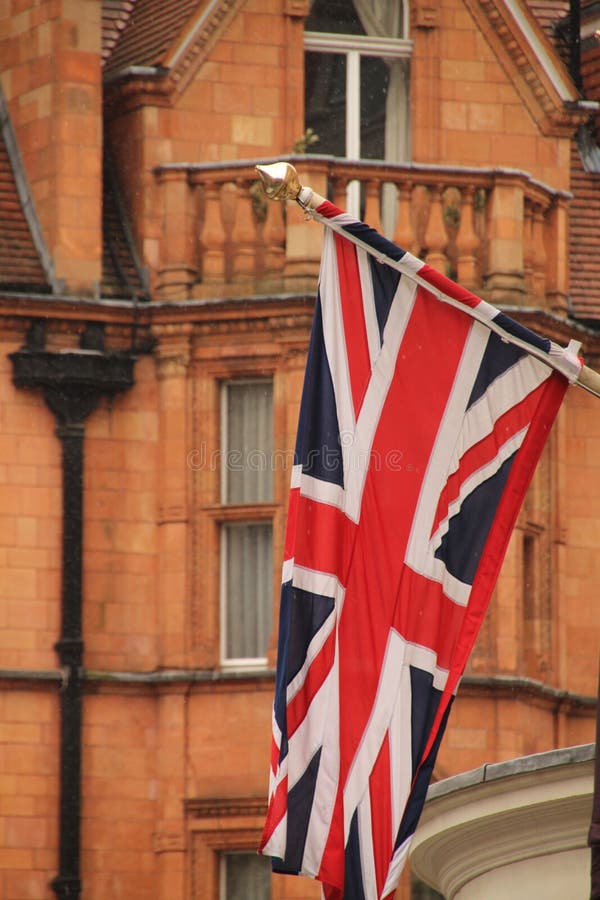Beautiful Shot of the Flag of Union Jack Stock Image - Image of design ...
