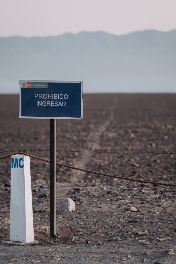 Beautiful Shot of a Forbidden To Enter Sign Stock Photo - Image of ...