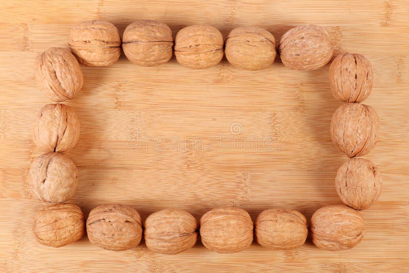 Wall-nut frame stock photo. Image of beautiful, shell - 134816440