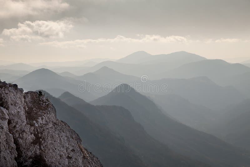 Beautiful Shot of Greben Mountain, Serbia Stock Image - Image of view ...