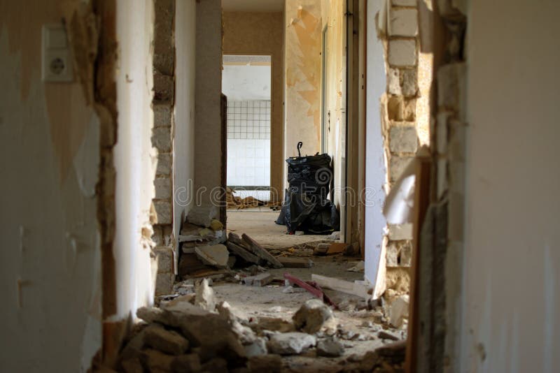 Beautiful Shot of a House Under Renovation - Interior Concept Stock ...
