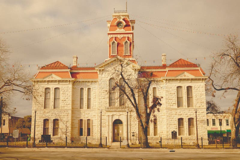 Beautiful Shot of the Lampasas County Courthouse during the Day ...