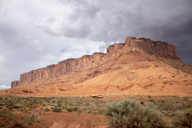 Beautiful Shot of Moab, Utah, US Stock Image - Image of moab, america ...