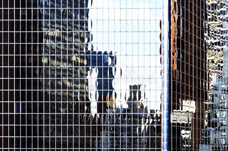 Beautiful Shot of a Modern Building Reflecting the Artworks in the ...