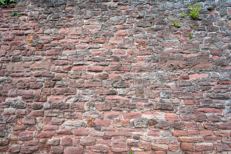 Beautiful Shot of a Part of a Stone Wall Stock Image - Image of texture ...