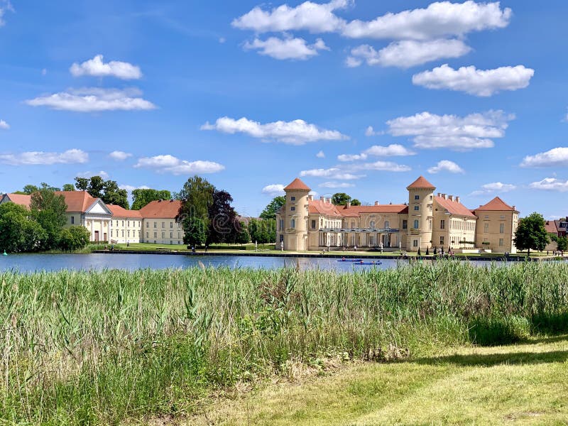 Rheinsberg Palace, Germany stock photo. Image of grinericksee - 203018034