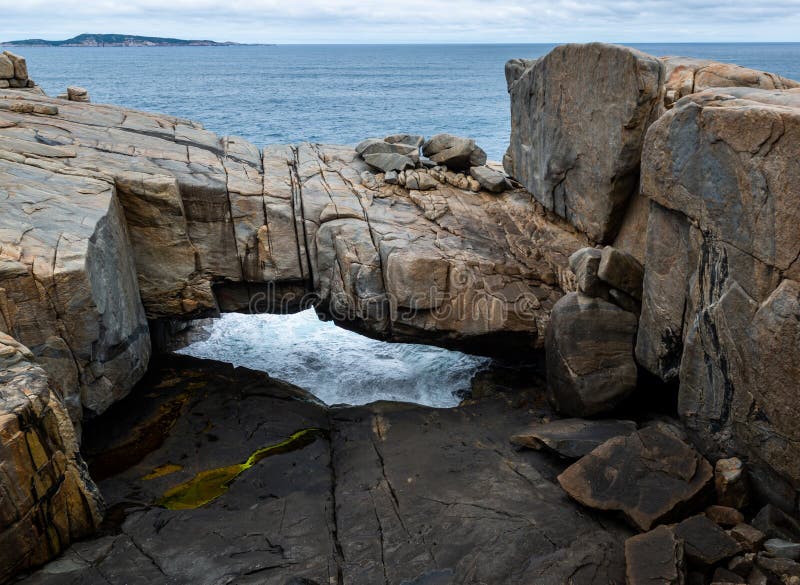 Beautiful Shot of a Rock Formation Called Natural Bridge in Australia ...
