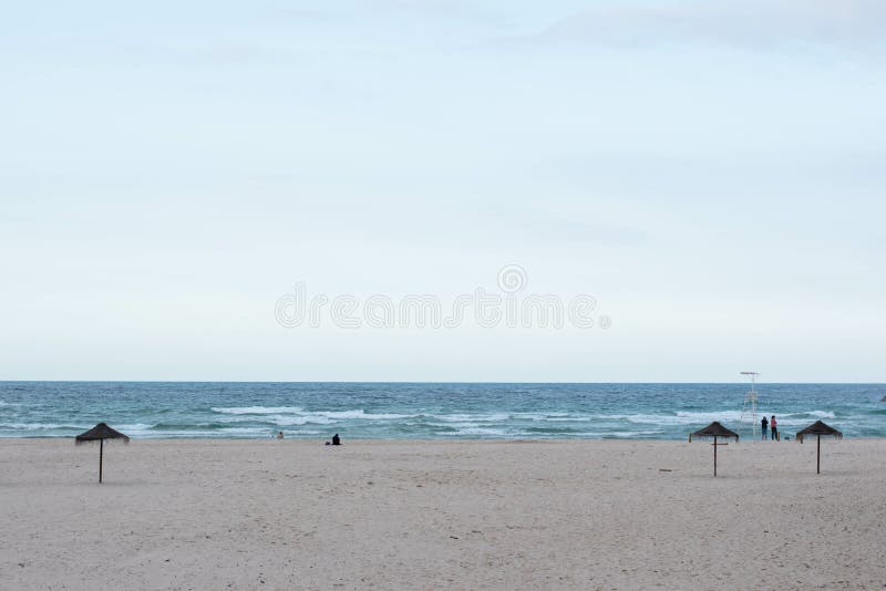 Beautiful Shot of a Sea Shore with Waves Stock Photo - Image of ocean ...