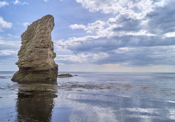 Beautiful Shot of a Sea Stack in Dorset, England Stock Photo - Image of ...