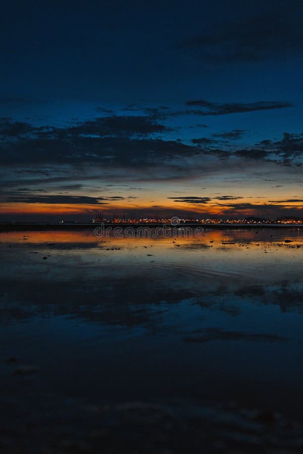 Beautiful Shot of a Sunset Sky Over the Water Stock Photo - Image of ... Beautiful Shot of a Sunset Sky Over the Water Stock Photo - Image of ...