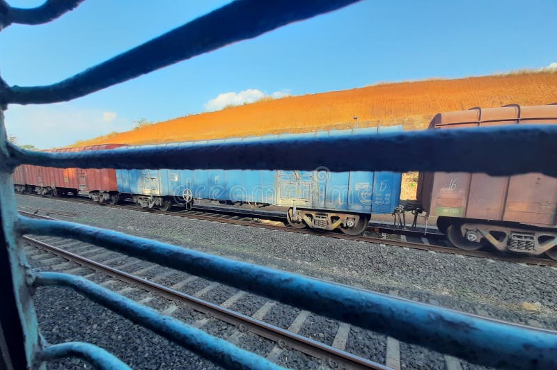 Beautiful Shot Taken by the Train Stock Image - Image of shot, india ...