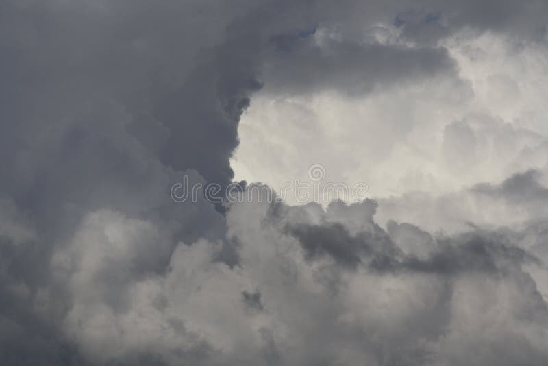 Beautiful Shot of Thunderhead Clouds Stock Photo - Image of thunderhead ...