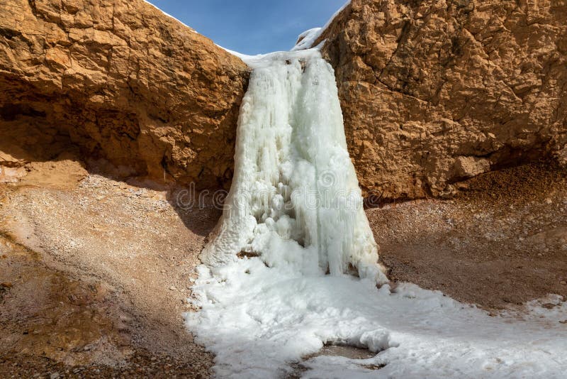 Beautiful Shot of Tropic Ditch Falls in Utah Stock Photo - Image of ...