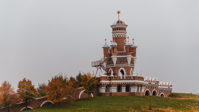 Beautiful Shot of the Volga Manor during the Day in Harbin, China Stock ...