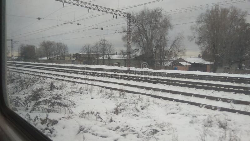 Beautiful Side View from Train Stock Image - Image of train, side ...