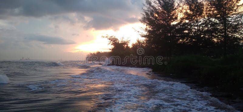 Beautiful Sigandu beach! stock image. Image of nature - 331315025