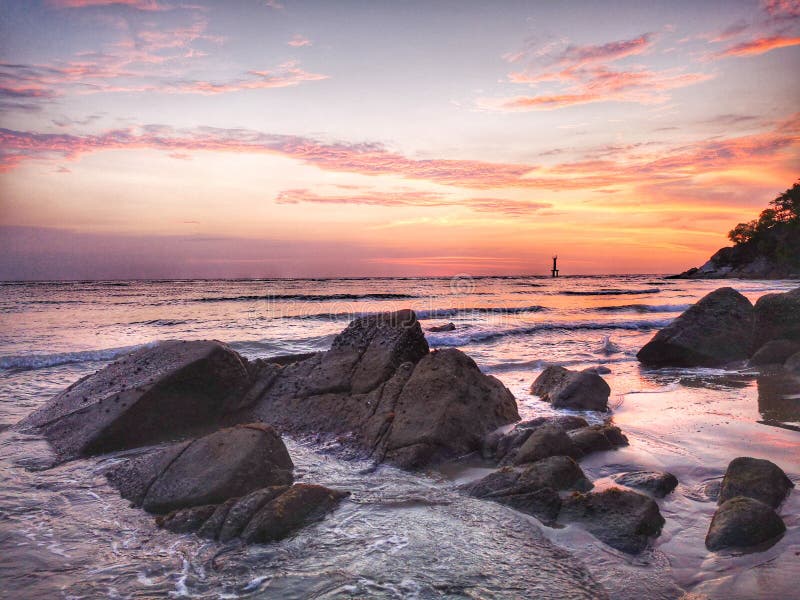 Beautiful Silky-smooth Water Effects Cascading Over Rocks, Branches ...