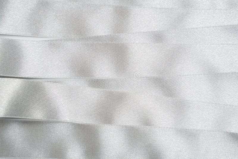 Beautiful silver ribbon stock photo. Image of design - 136608862