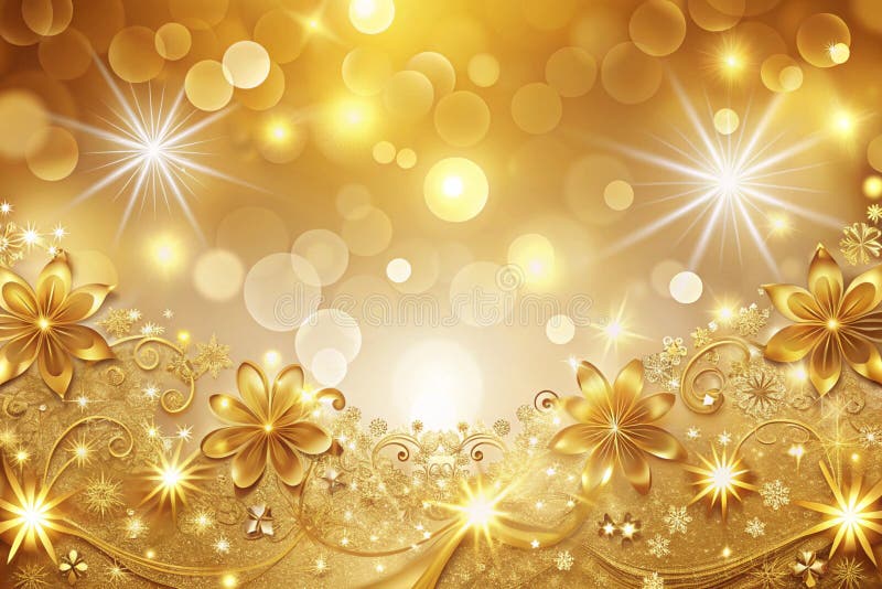 Beautiful and Simple Background of Gold Stock Illustration ...