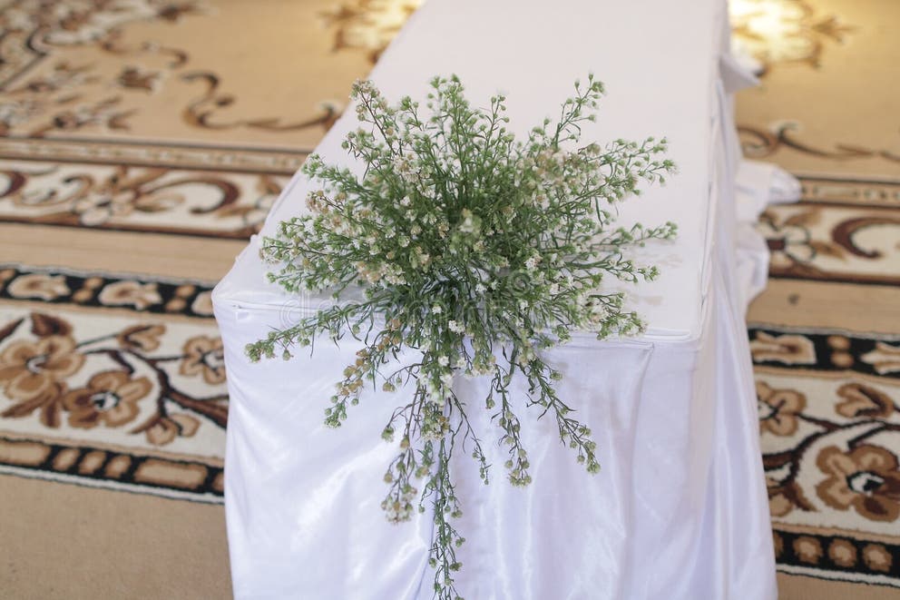 Beautiful Simple Marriage Table with Stock Photo - Image of produce ...