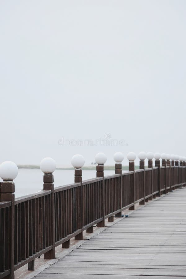 Beautiful Simple Minimalist View at the Bridge Stock Image - Image of ...